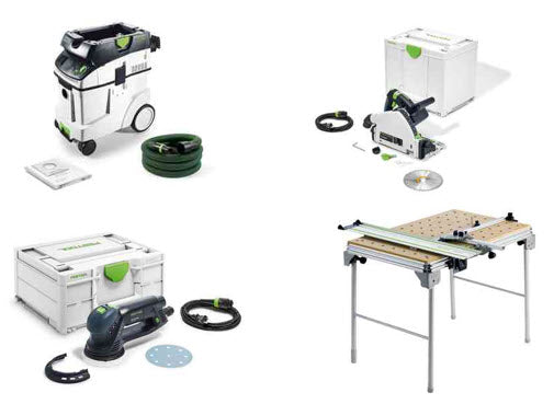 CT 48 E HEPA, TS 55, RO 125 & MFT/3 Combo Set – Festool USA